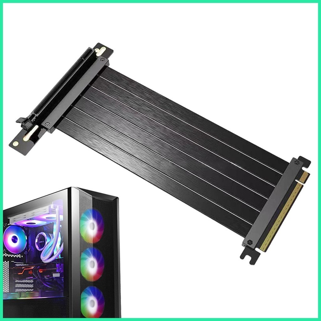 PCIE 4.0 Riser Cable GPU Extension Cable Flexible Riser Cable High ...