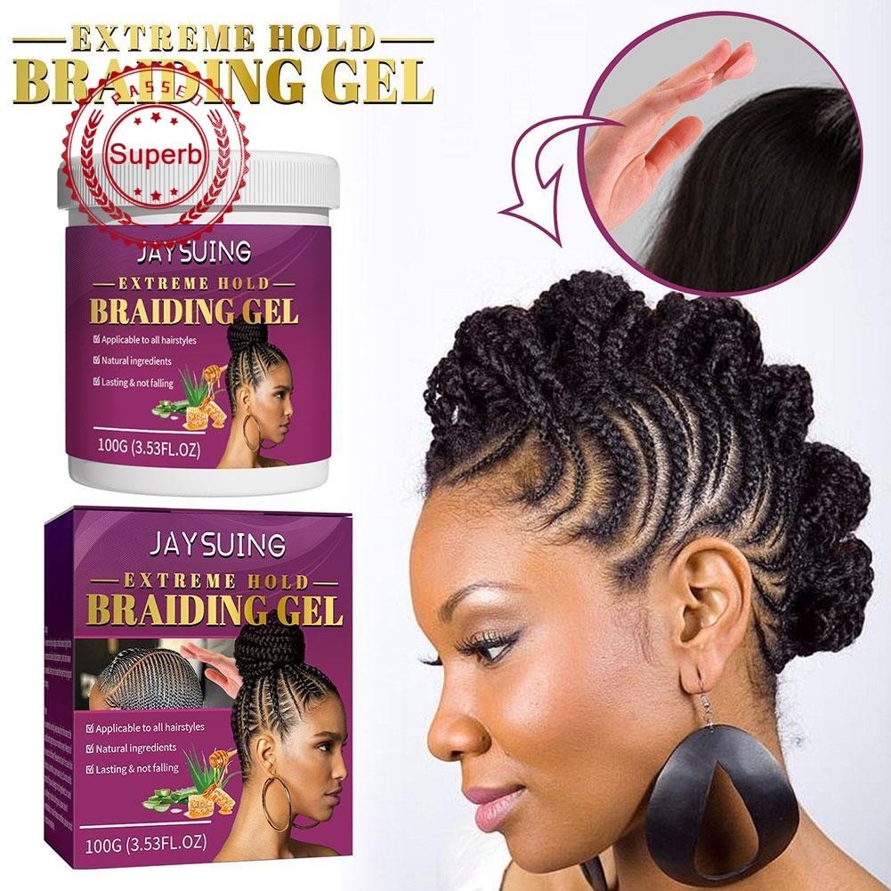 Hair Twist Braiding Gel Extreme Hold Edge & Braid Control Hair Cream ...