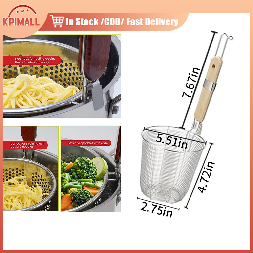 Wall Mounted Cooking Mesh Filter Strainer Stainless Steel Noodle Ring ...