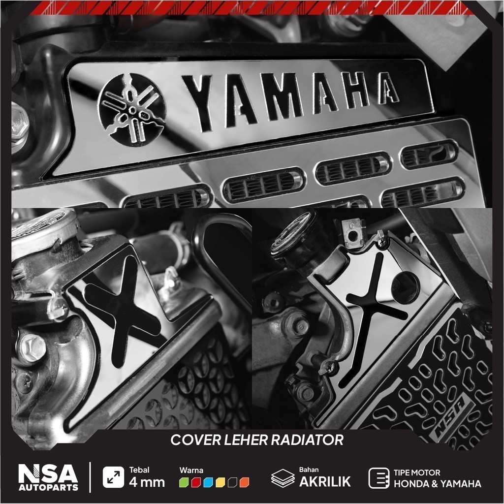 GARNISH NECK COVER RADIATOR VARIO 125 VARIO 150 VARIO 160 PCX 150 ADV ...