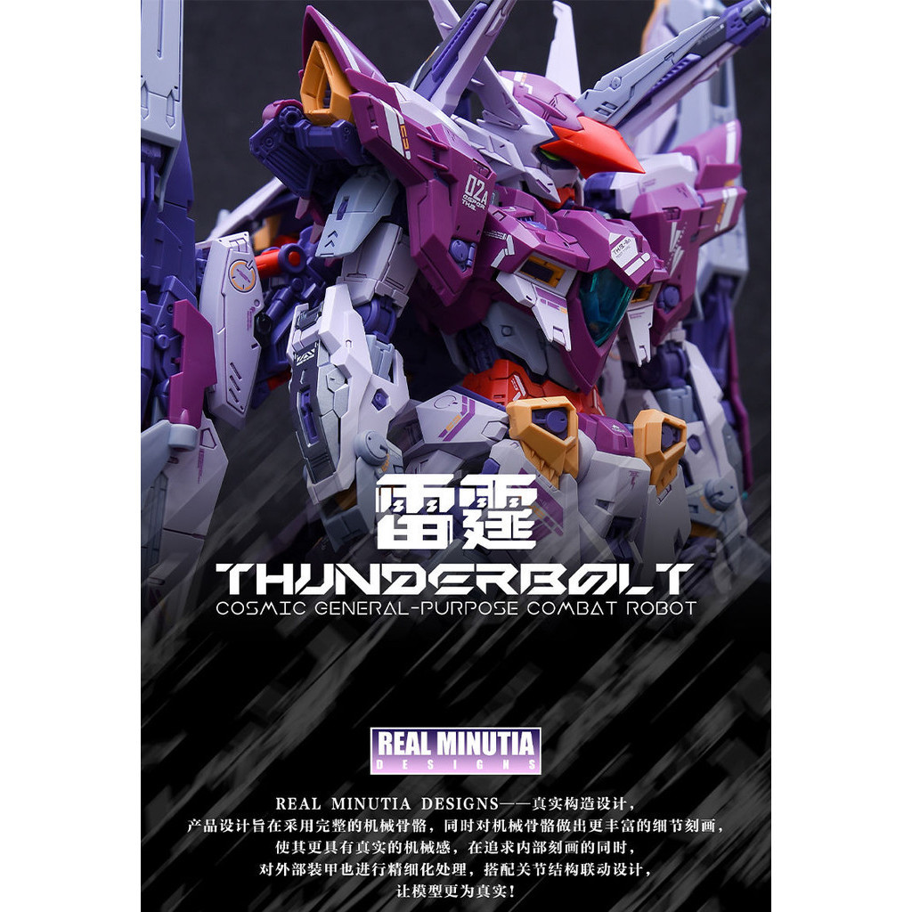 Infinite Dimension Infinite Nova 1/100 Buildable Model RMD Thunder ...
