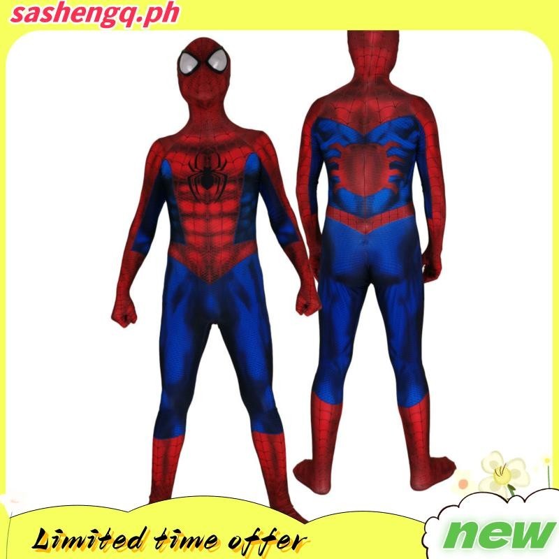 New The Amazing Spider-Man Cosplay Costume Spiderman Zentai Suit ...