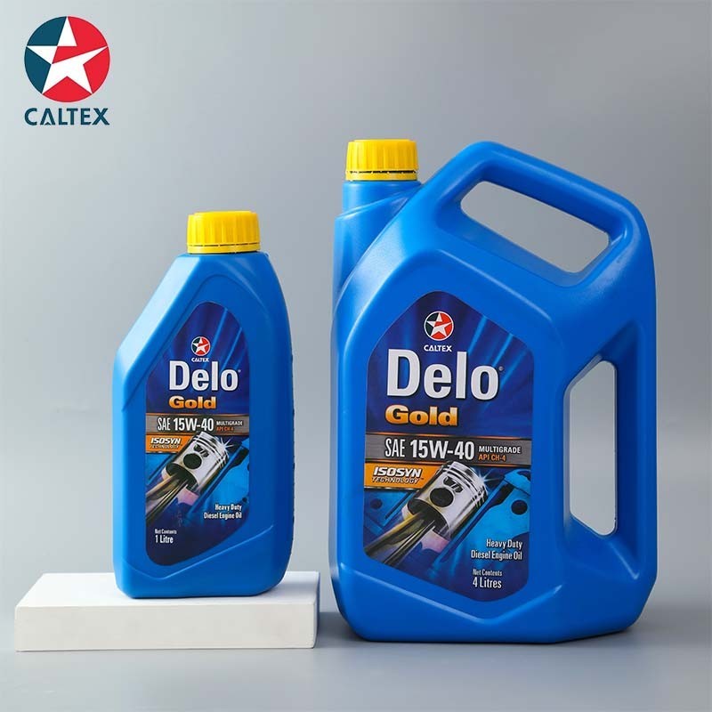 DELO shell-Caltex Delo Gold Ultra SAE 15W40 synthetic Heavy Duty Diesel ...