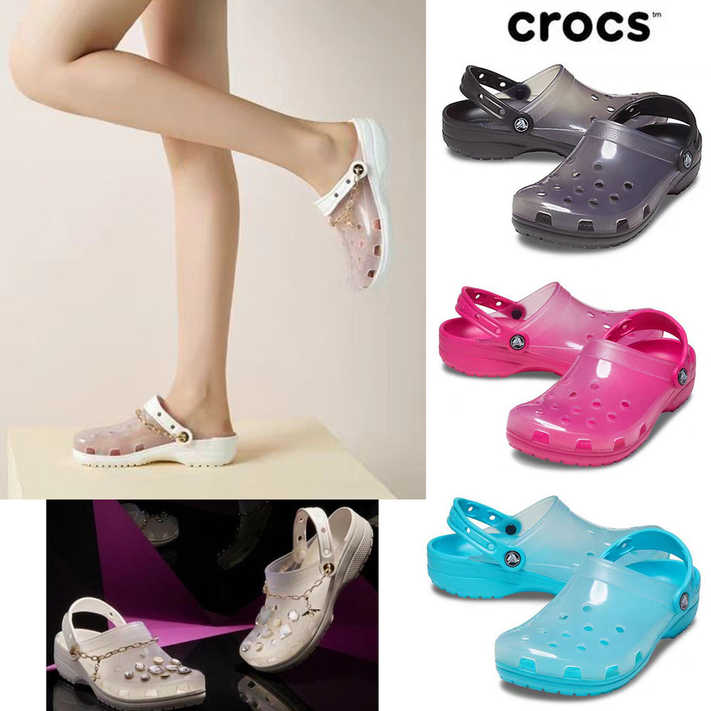 Japanese straight Crocs women's sandals Crocs carrots classic see ...
