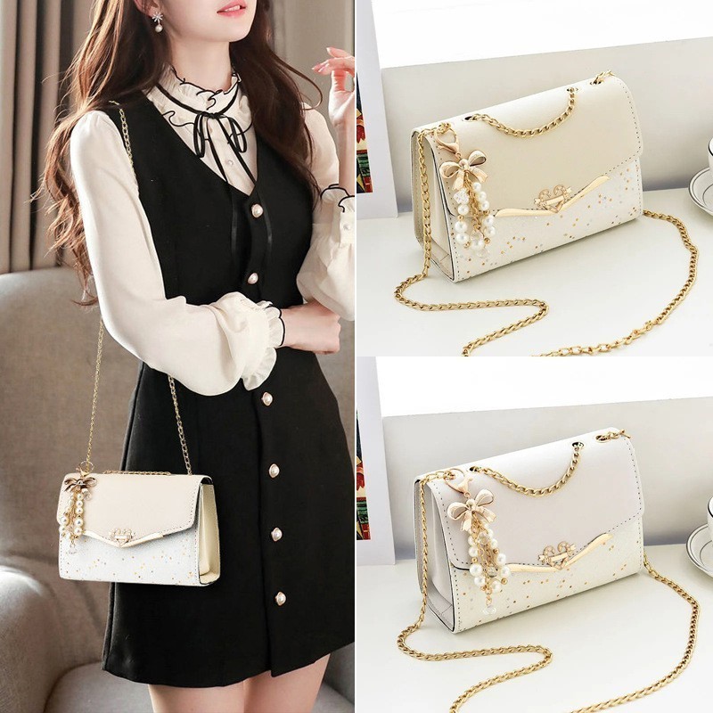 YOUJ Women Casual Patchwork Crossbody Bag Sequin New Fashion Korean ...