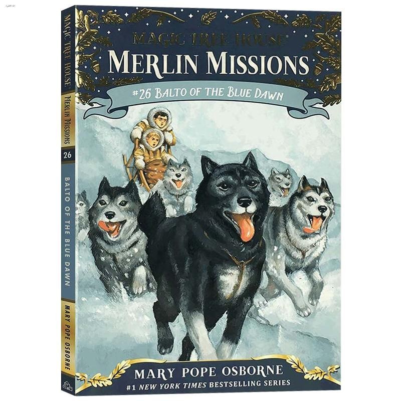 Magic Tree House 54 Blue Dawn Magic Tree House English original Balto ...