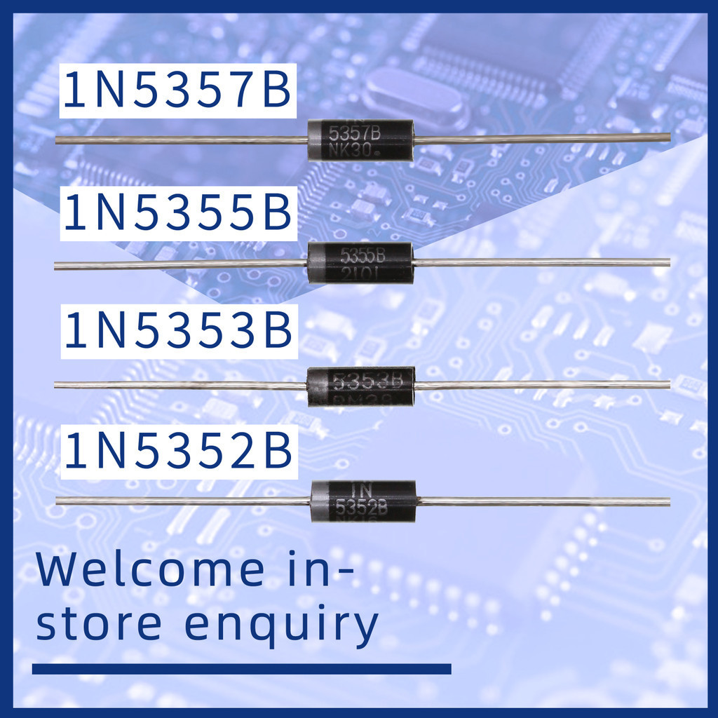 10-50PCS 1N5352B 1N5353B 1N5355B 1N5357B 1N5352 1N5353 1N5355 1N5357 Power Zener Diode 5W 15V ...