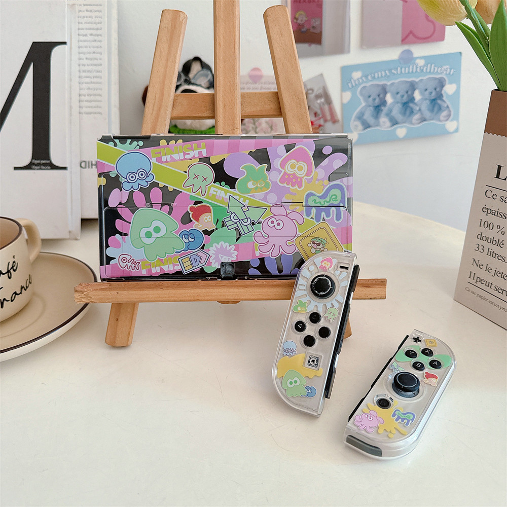 New Cute Hard Cover For Nintendo Switch V2 V1 OLED Case Naughty Colored ...