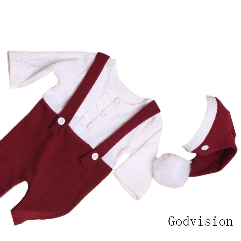 BB Infant Santa Claus Costume Set Cotton Photography Clothes with ...