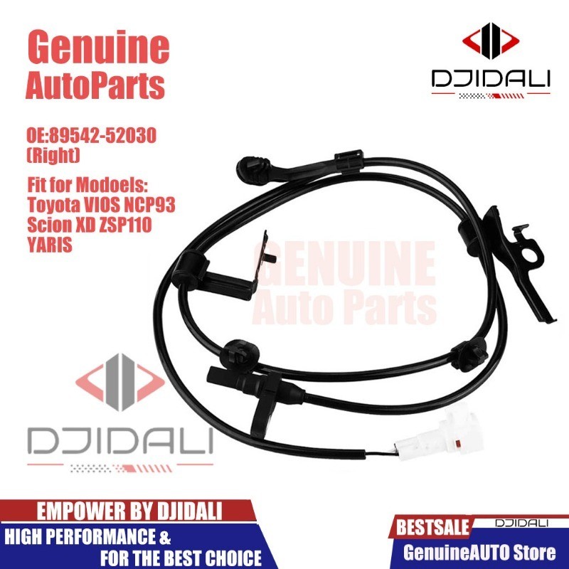 Car Front Left Right ABS Wheel Speed Sensor for Toyota VIOS NCP93 2007 ...