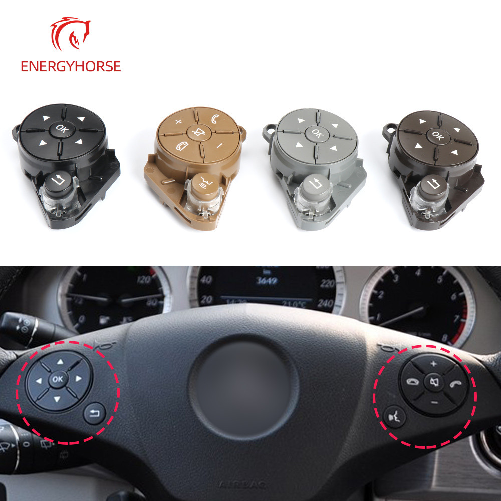 Multi-function Car Steering Wheel Switch Buttons Audio Control Button ...