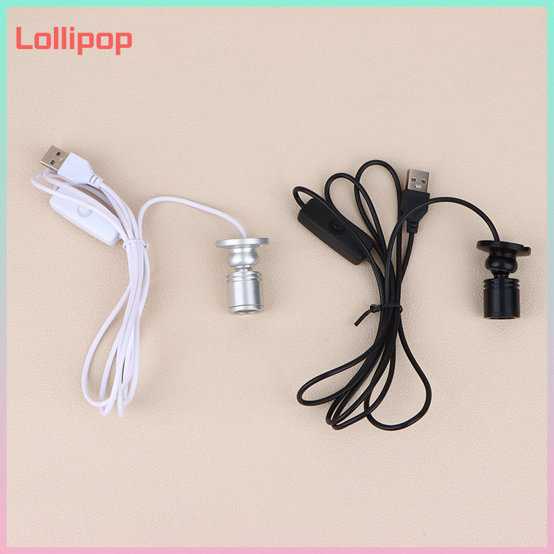 lollipop Led USB Spotlight Jewelry Cabinet Showcase Counter Lamp Surface Mounted Ceiling Mini ...