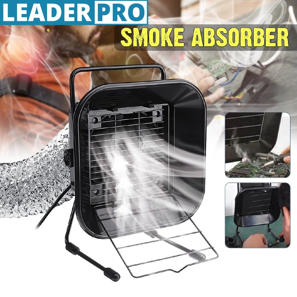 220V 16W Solder Smoke Absorber + Sponge + 2M Air Pipe Professional ESD ...