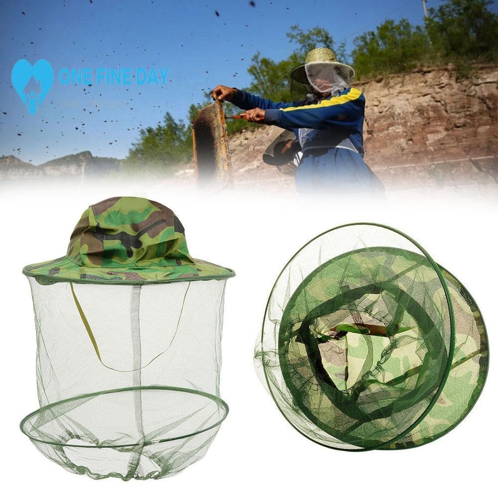 Beekeeping Mesh Hat Face Shield Mosquito Repellent Hikers Equipment ...