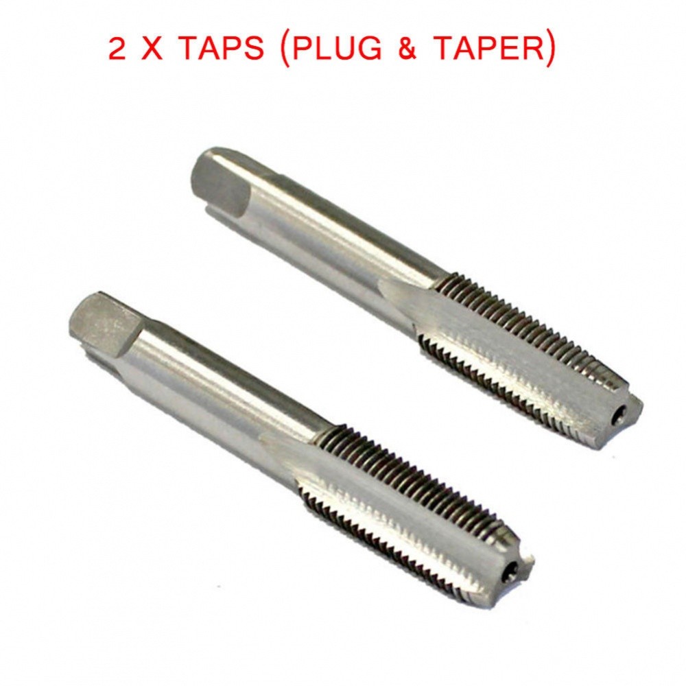 ⭐2023 ⭐M10 X 1mm Tap 10mm X 1mm 2pcs Drilling Tool High Hardness Plug ...