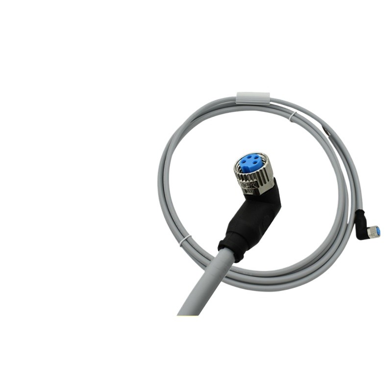 Original SICK M8 connection cable plug-in cable four-pin 4-core power ...