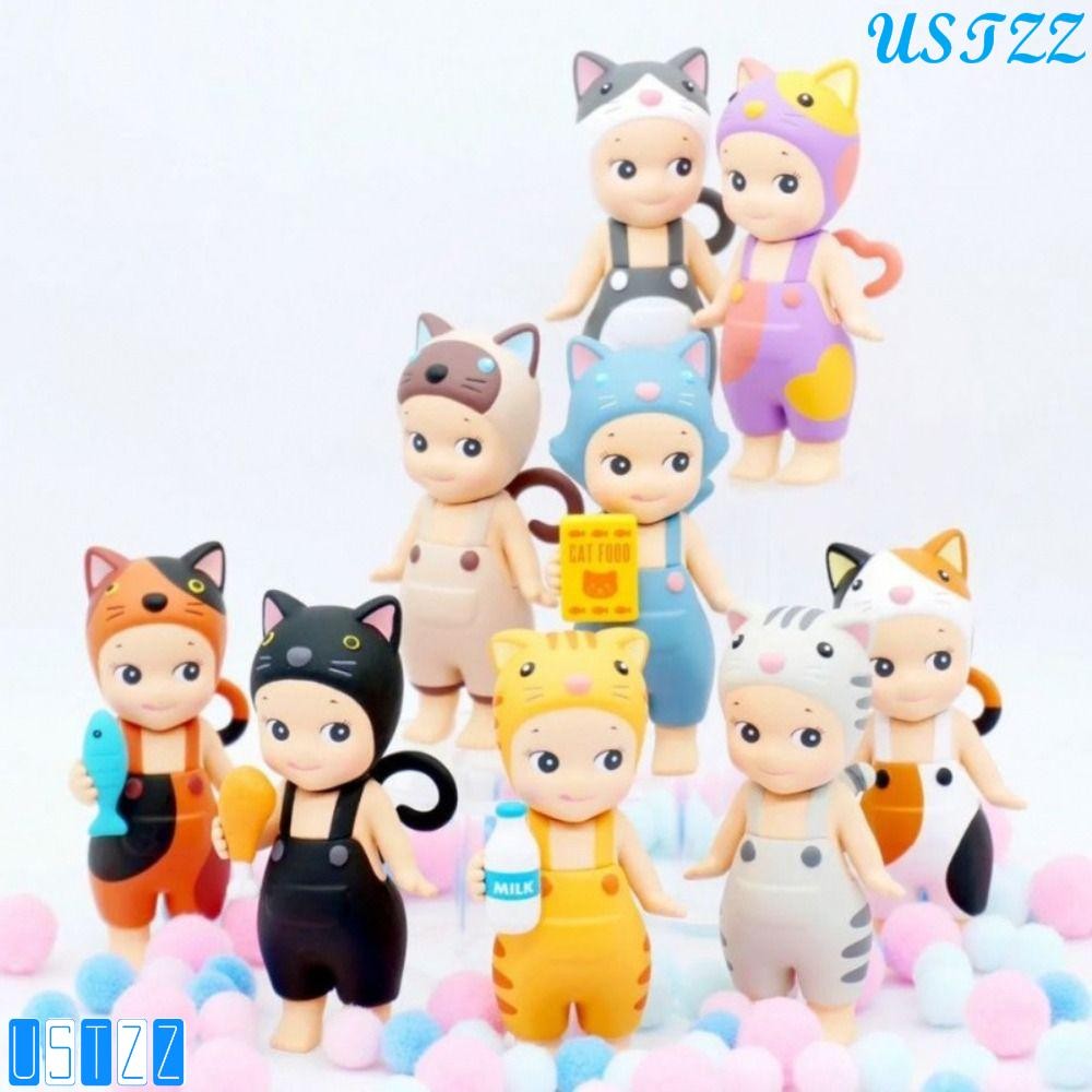 USTZZ Sonny Angel Figures, Cats Life Model Toys Hippers Figures Toys ...