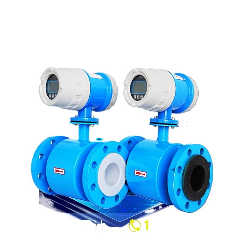 Electromagnetic Flowmeter Sewage Liquid Acid and Alkali Electronic Digital Display Pipeline High ...