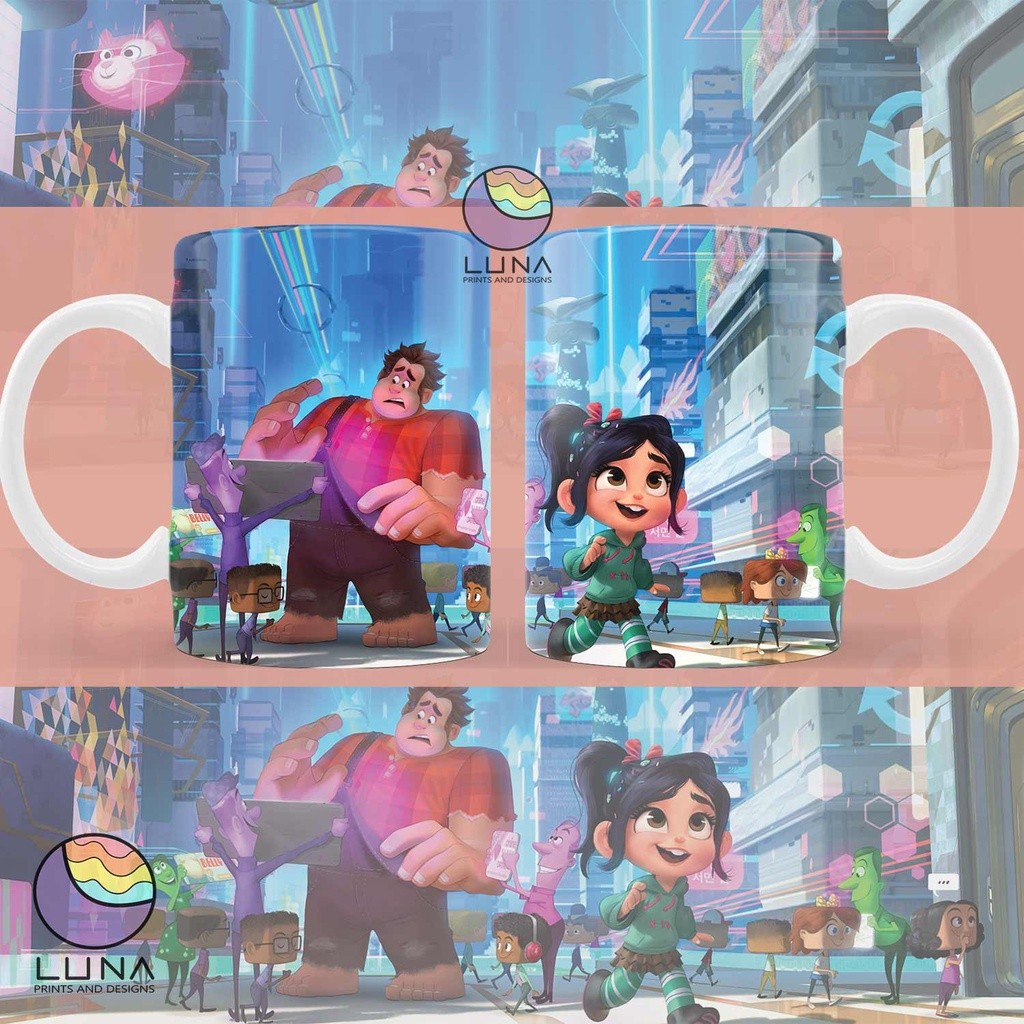 WRECK IT RALPH CERAMIC MUG | Shopee Philippines