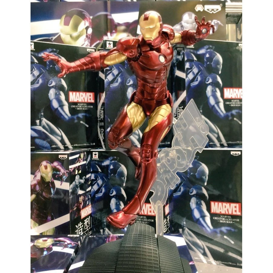 Original Creator x Creator Iron Man MARVEL Figure - NEW & VERY RARE ...