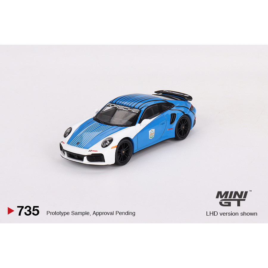 MINI GT No.735 Porsche 911 Turbo S Safety Car 2023 IMSA Daytona 24 Hrs ...
