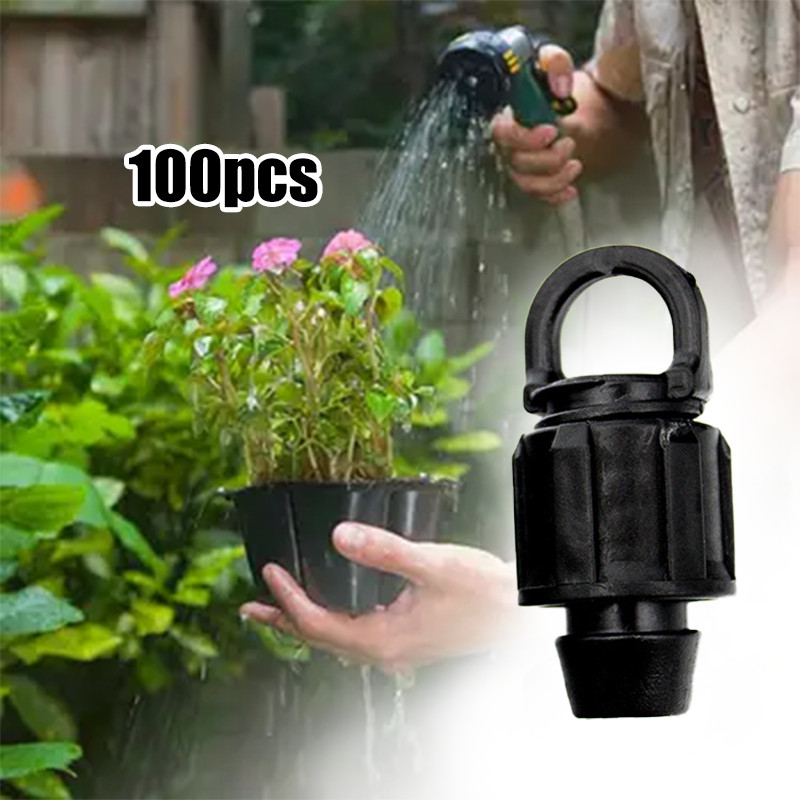 100Pcs Drip Irrigation Tubing End Cap Drip Tubing Fittings For 16mm ...