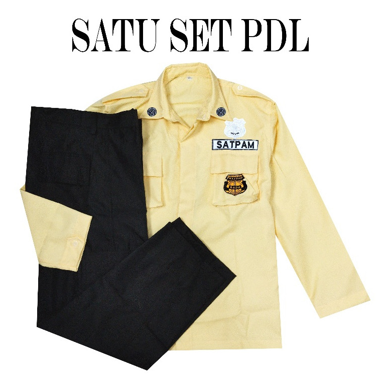 Sragam Latest yellow pdl pdh security guard uniform | Shopee Philippines