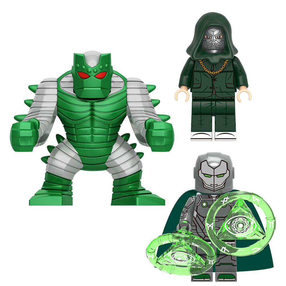 Block Toys Figure Doctor Doom Robot Colossus Algrim Kurse Super Heroes ...