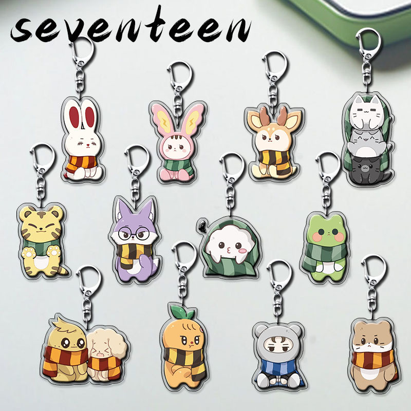 Multiple Discounts SEVENTEEN Merchandise Animal Plastic Keychain Kwon ...