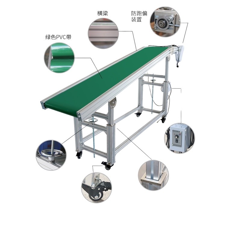 Assembly line conveyor belt conveyor belt small conveyor injection ...