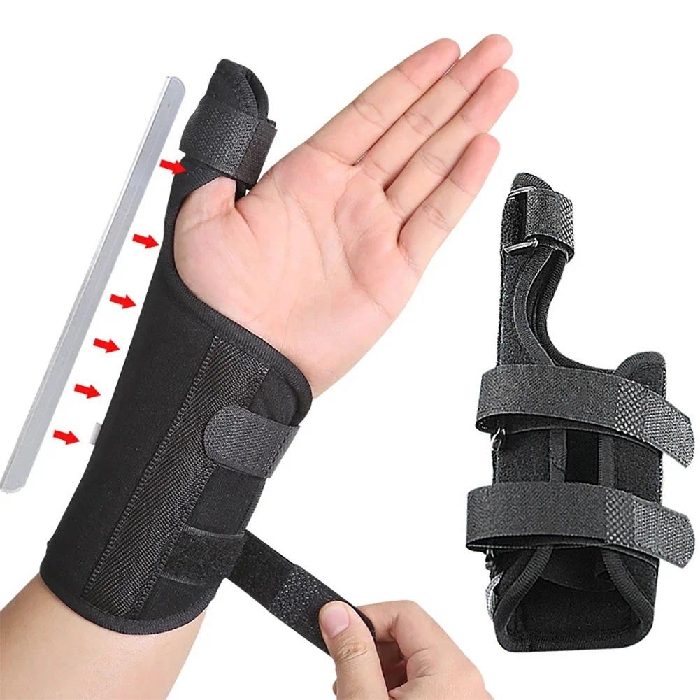 Splint Thumb Brace Hand Tendonitis with Built-in Wrist Support Fixation ...