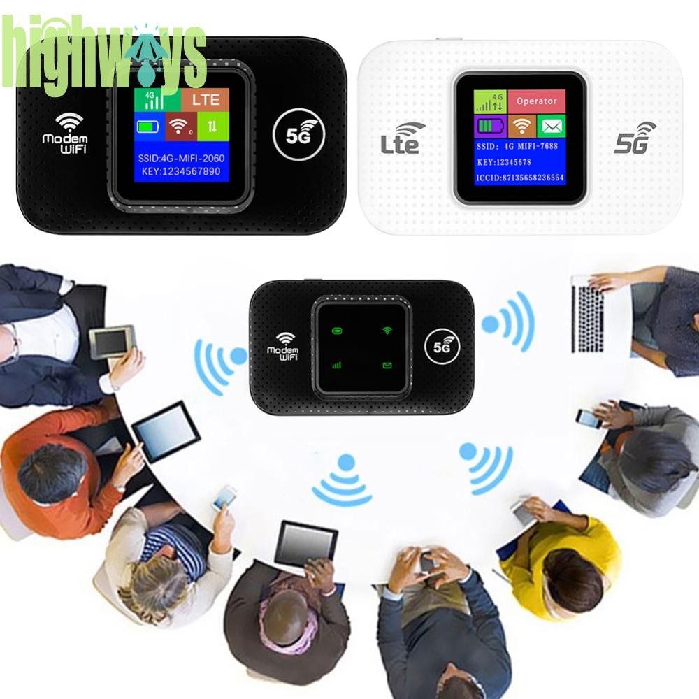 4G LTE Wireless Router 150Mbps Portable Car Mobile Broadband Network Pocket WiFi Modem Car ...