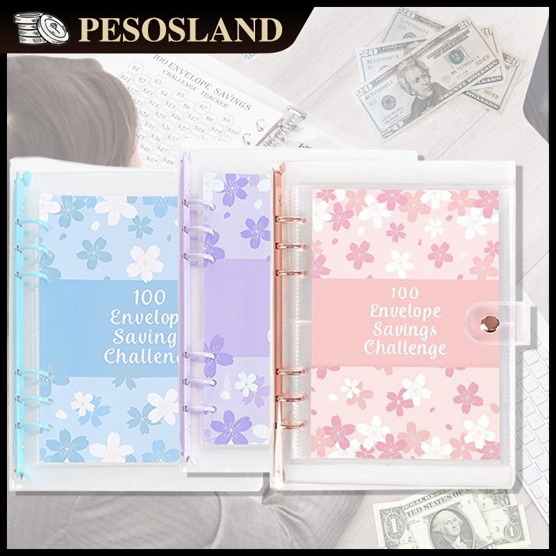 Money Saving Challenge Notebook Money Saving Binder Challenge Envelope ...