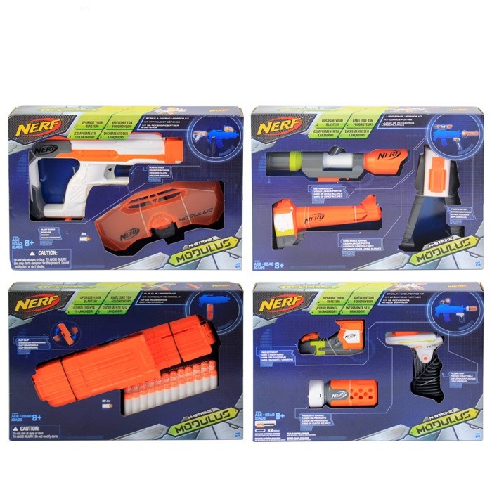 Hasbro NERF Module Assembly Series Attack Sniper Attack Strong Attack ...
