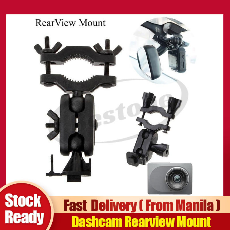 Dashcam Rearview Mount For Xiaomi YI Dashcam And Transcend Dashcam Car ...