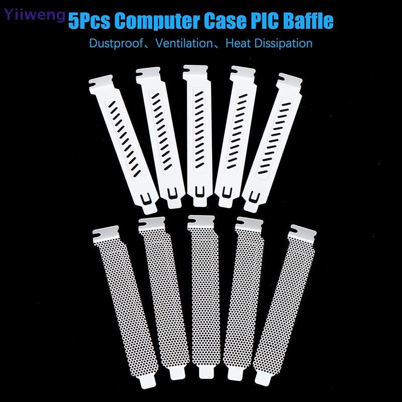 [yiiweng] 5Pcs Desktop Computer Host Chassis PCI Cooling Dust Filter ...