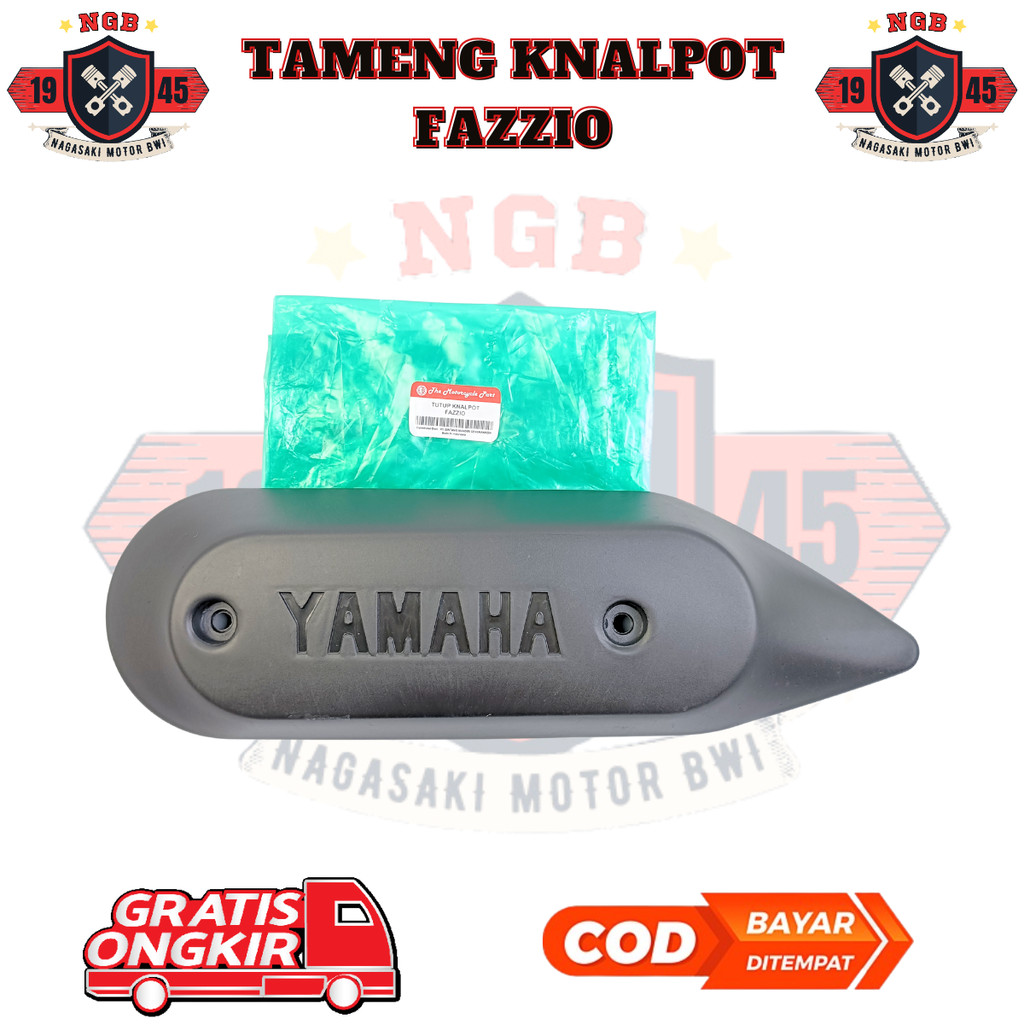Yamaha Fazzio Exhaust Cap - Fazzio Motorcycle Exhaust Cap Original ...