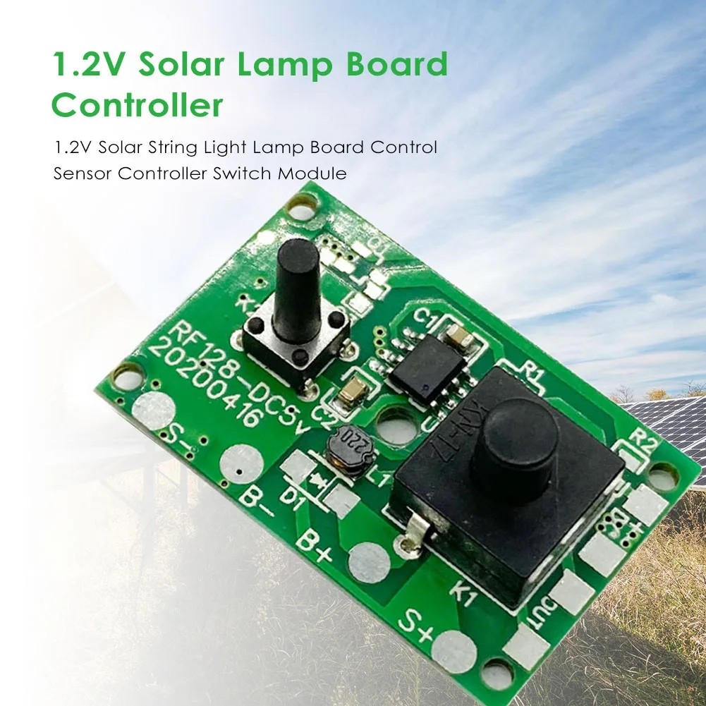 3.7V Boost 24V 31V Solar Lamp String Control Board DIY Solar Street ...