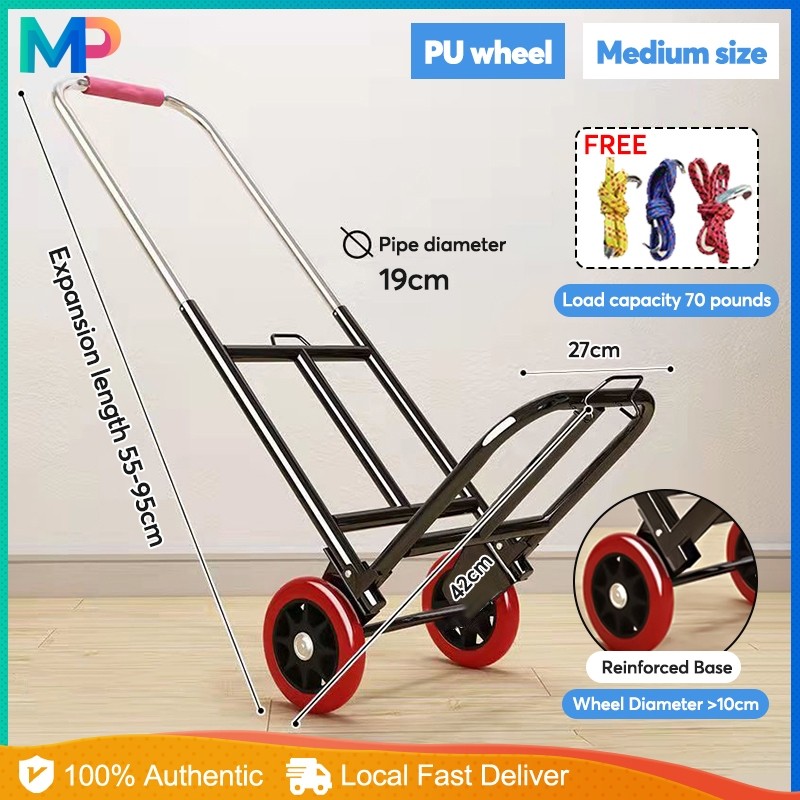 Fashion cart Home Cart Family Folding Trolley Multifunctional Shopping ...