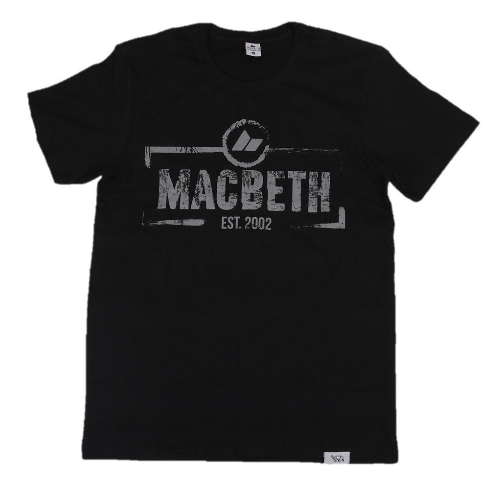 Macbeth T-shirt Men's Fashion Black Series | Shopee Philippines