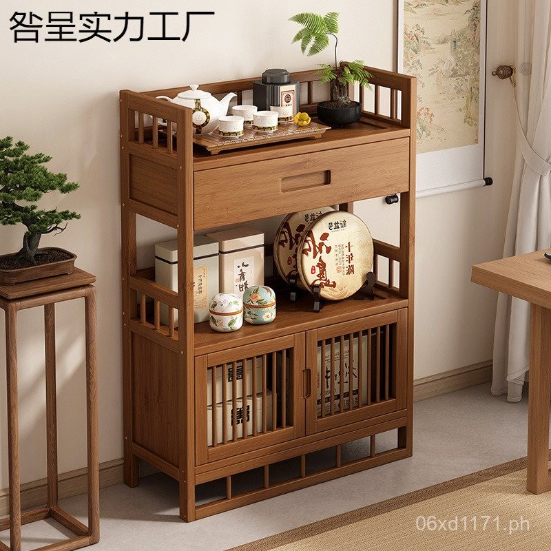 Home Tea Cabinet Tea Table Tea Storage Office Tea Cabinet Tea Set Side ...