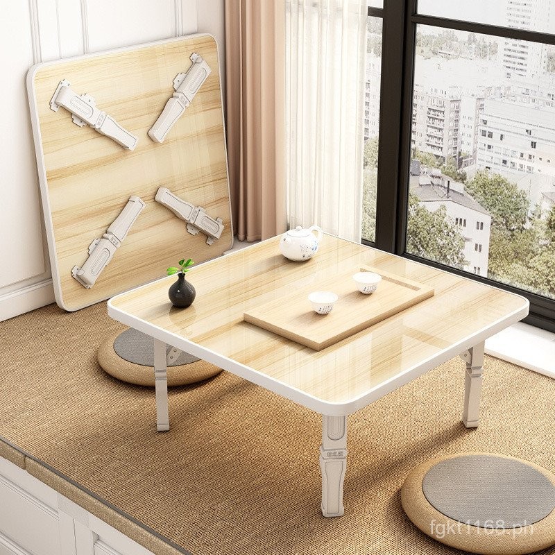 Home Use Low Bedside Tatami Small Dining Table Small Table Square Table ...
