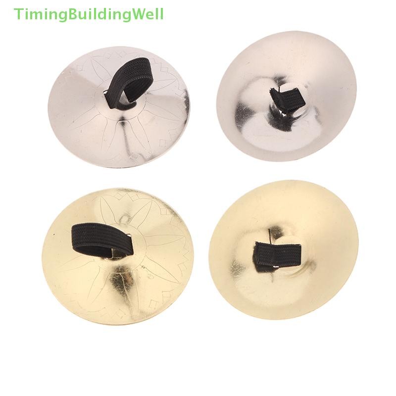 TBPH 1Pair Copper Finger Cymbals Small Finger Cymbals Belly Dancing ...