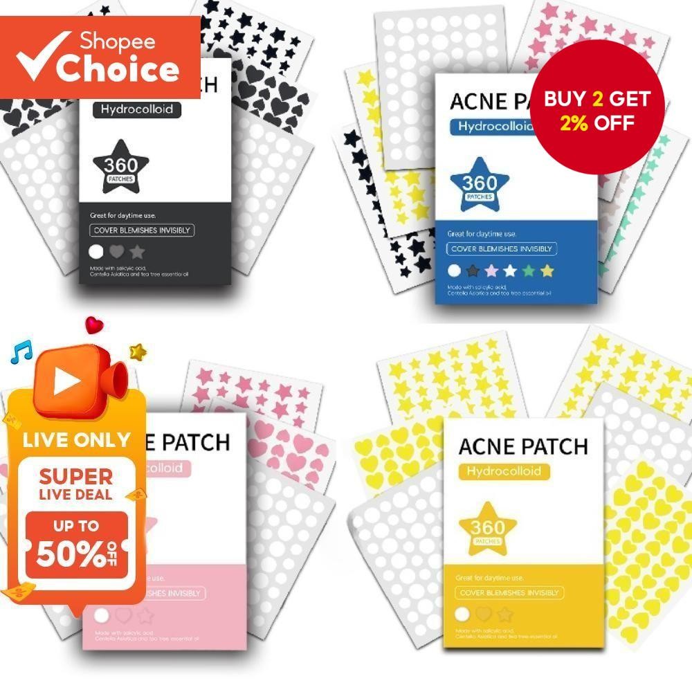Pimple Patches For Face, Hydrocolloid Acne Pimple Patches For Covering ...