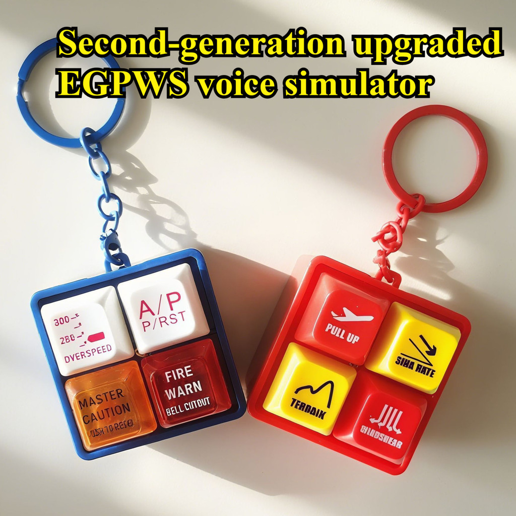 CODS Aviation Voiced Keyring Boeing 737 Emergency Alarm Sound Simulator ...