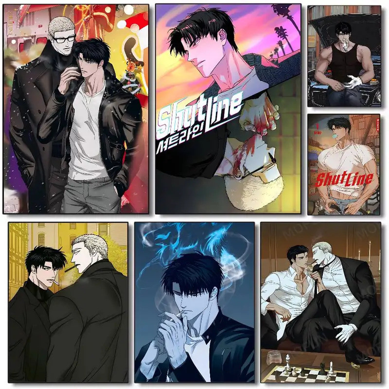 S-Shutline Cool Jake And Shin Poster HD Print Wall Art Home Decor,No ...