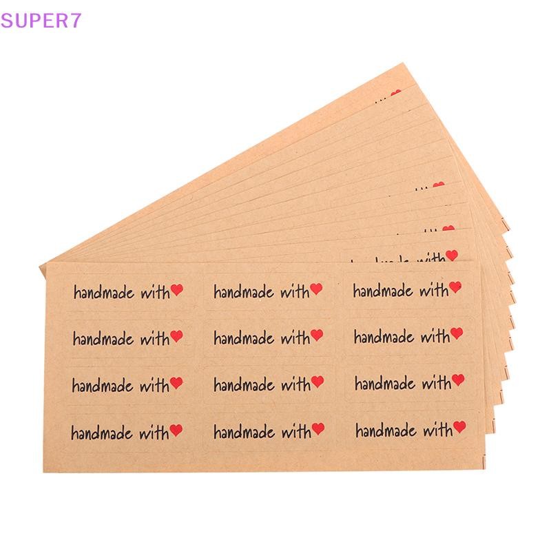 floweroverflowsuper.ph 120PCS DIY Kraft Sealing Stickers Paper Crafts ...