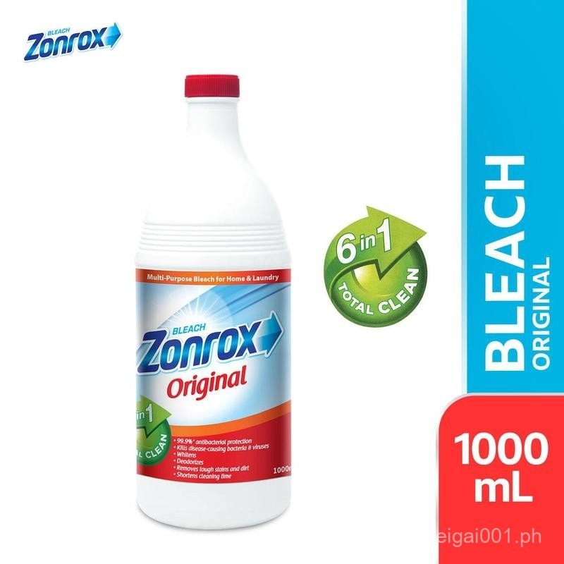 Zonrox Bleach Original (1 Liter) | Shopee Philippines