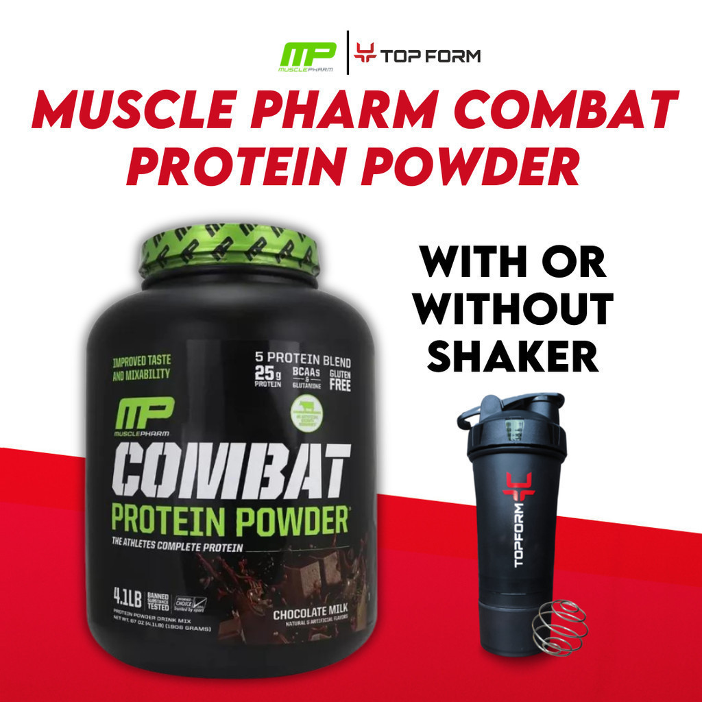 MusclePharm Combat Protein Powder 4.1lbs | Shopee Philippines