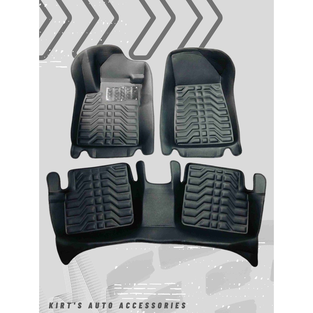 Deep Dish Car Matting 5D Mat - MG ZS 2018 2019 2020 2021 2022 - Durable ...